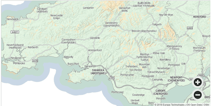 Which mobile network has the best coverage in South Wales