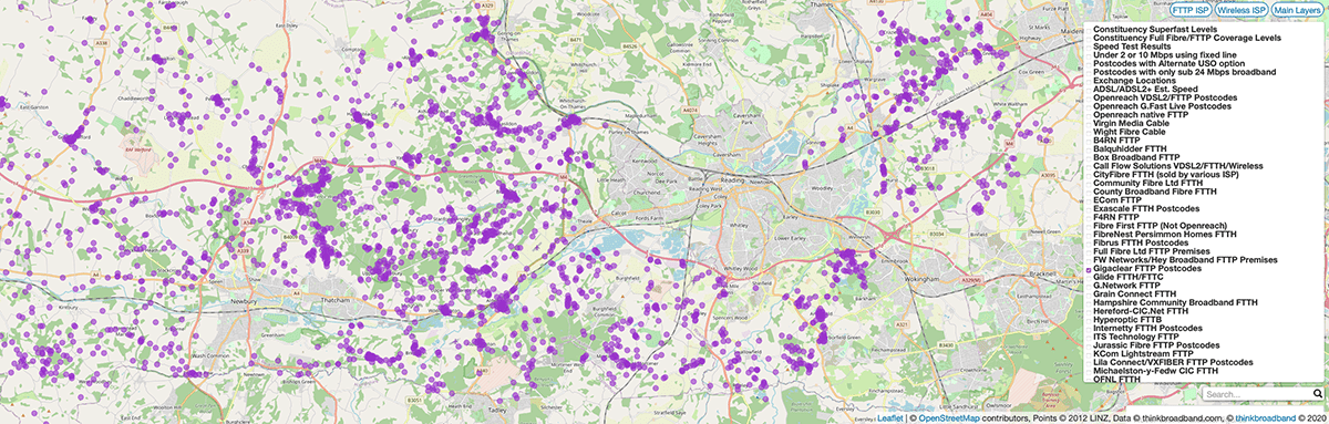 What does Gigaclear broadband offer?